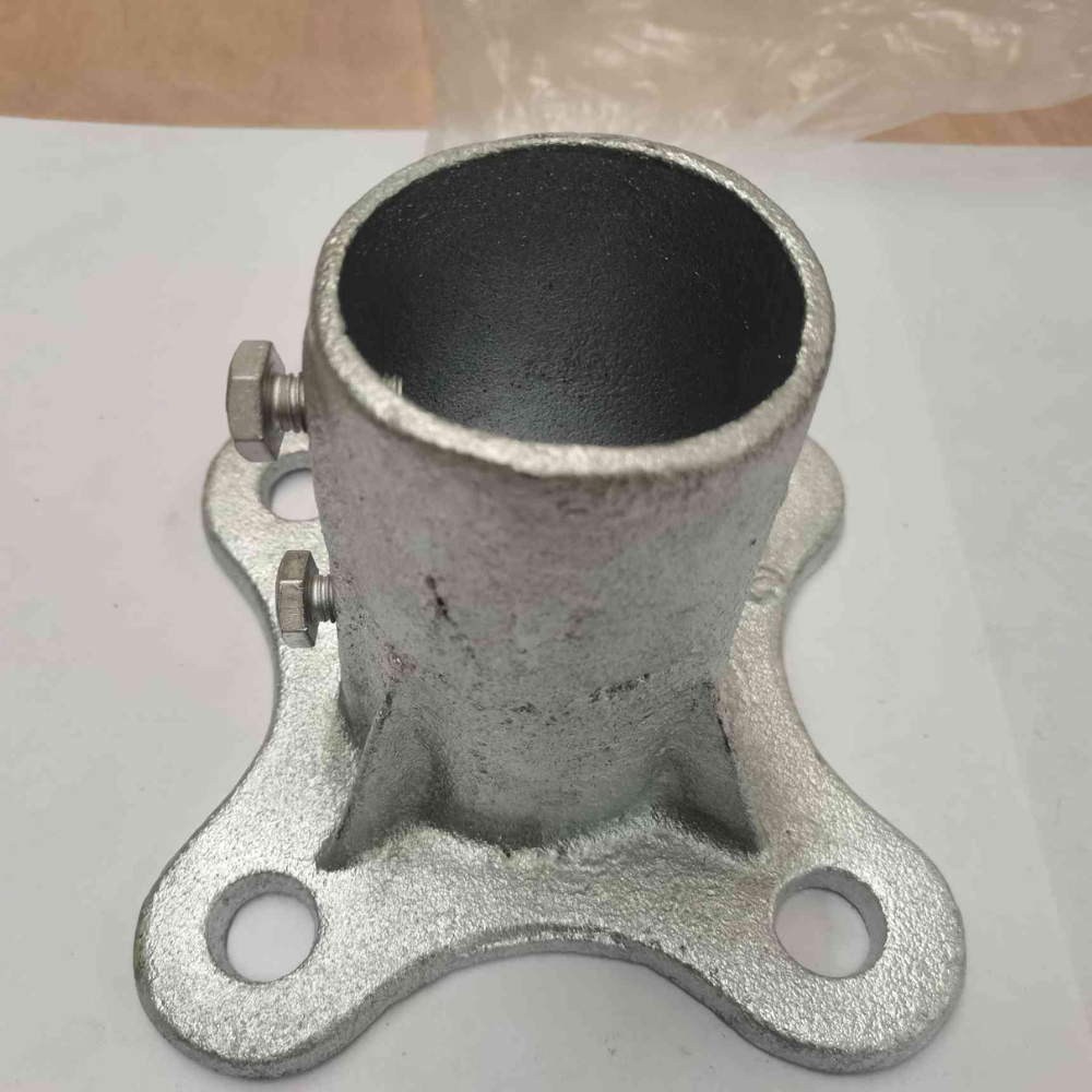 Floor Flange – Forster Fence
